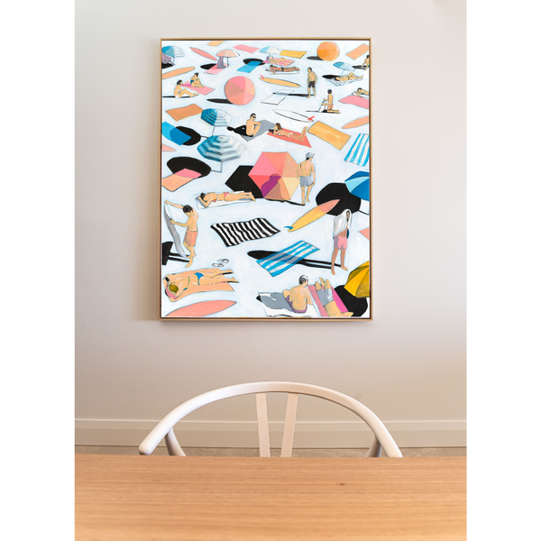 Noosa Heatwave, by Mitchell English, Australian Artist, Surf Art, Noosa ...
